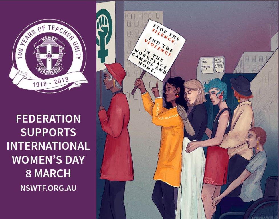 March for International Women's Day – Sydney CBD