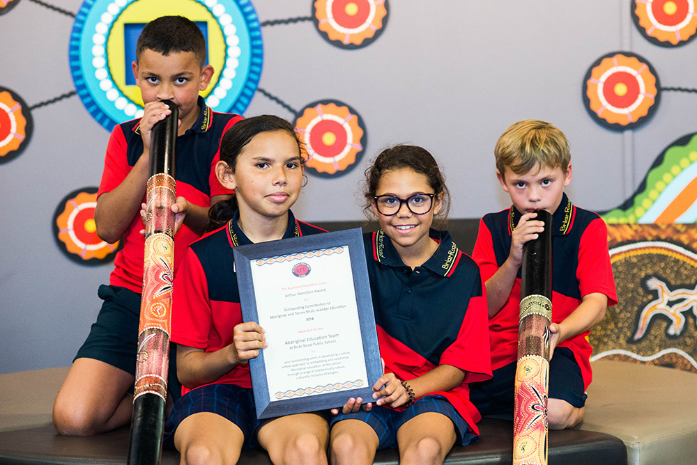 Award for Aboriginal education beacon