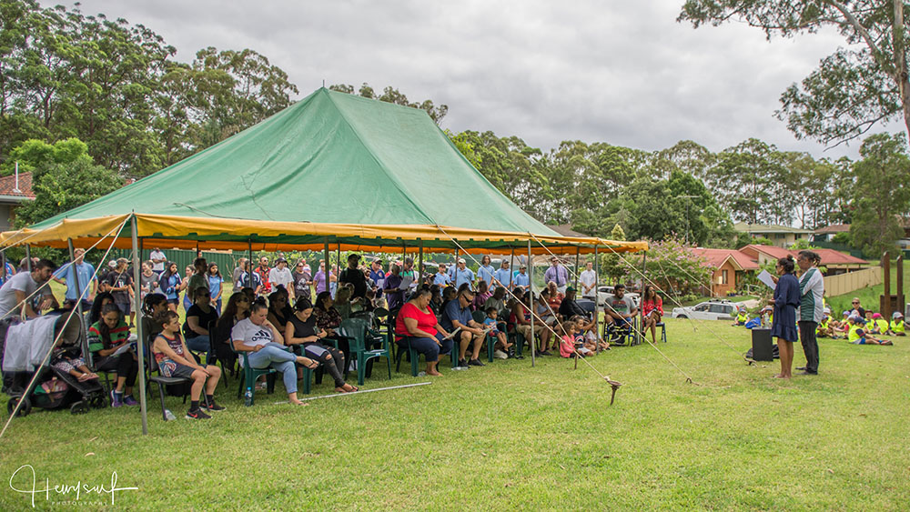 School partners with community on park project