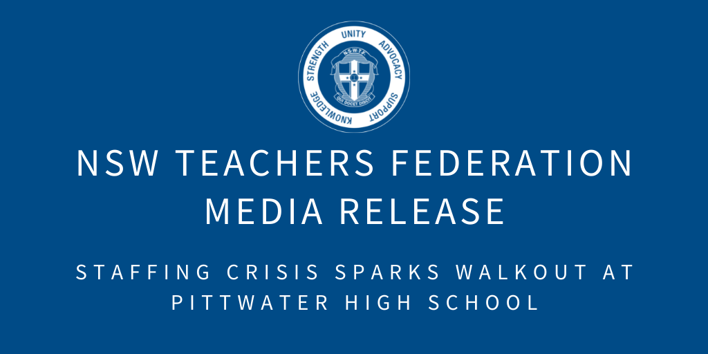 Staffing crisis sparks walkout at Pittwater High School