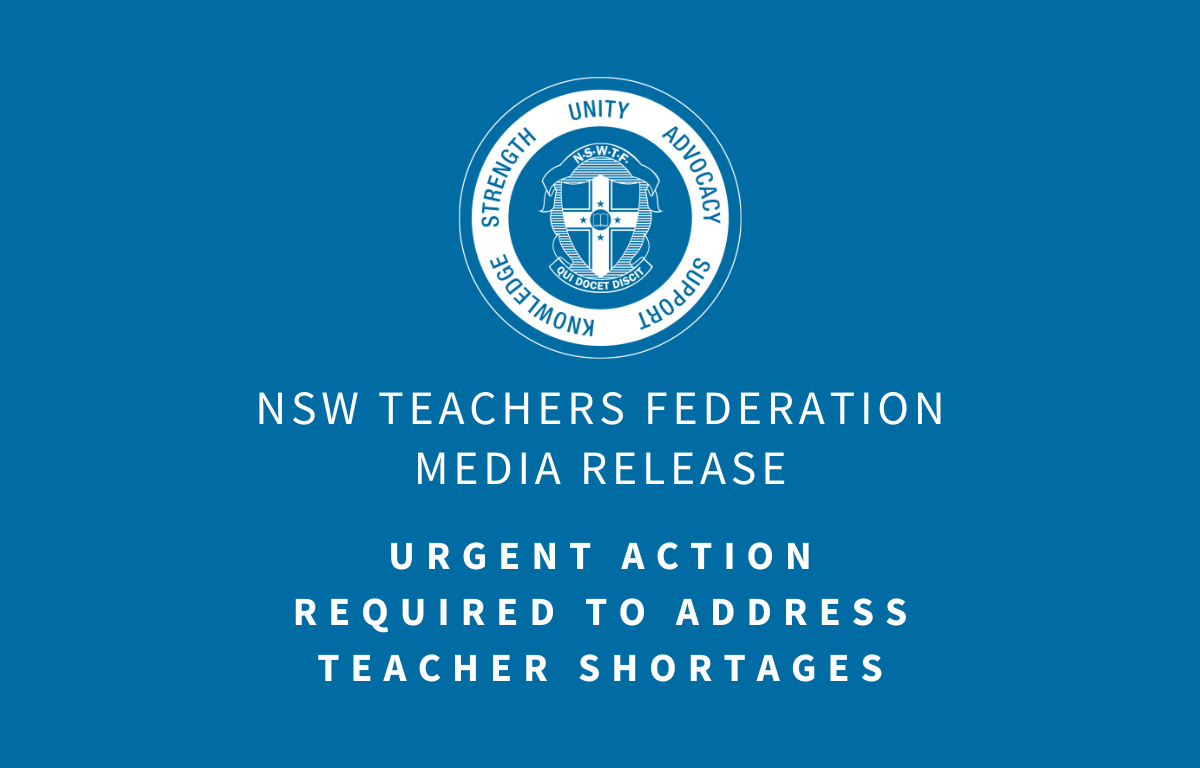 Urgent action required to address teacher shortages