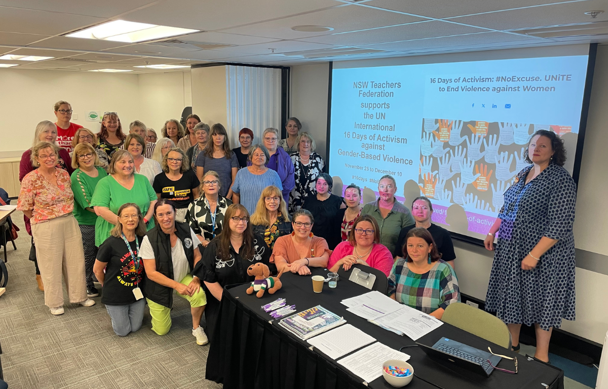 NSW Teachers Federation supports United Nations campaign to end ...